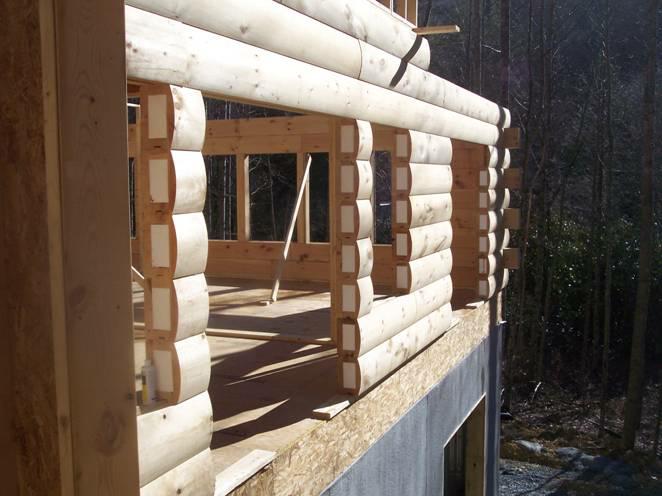 Insulated Log Homes | Saratoga Log Homes