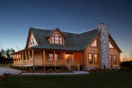Modular Log Homes | Saratoga Log Homes